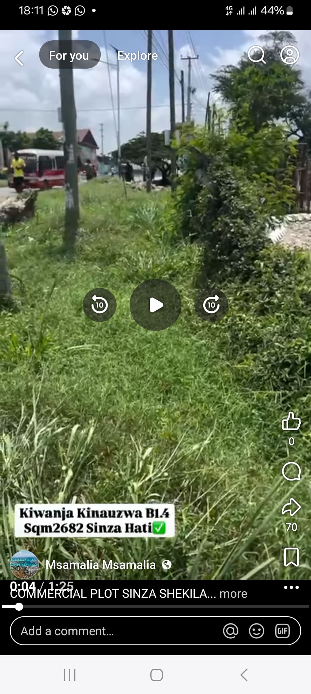 Commercial Land for Sale in Sinza | BE FORWARD Homes